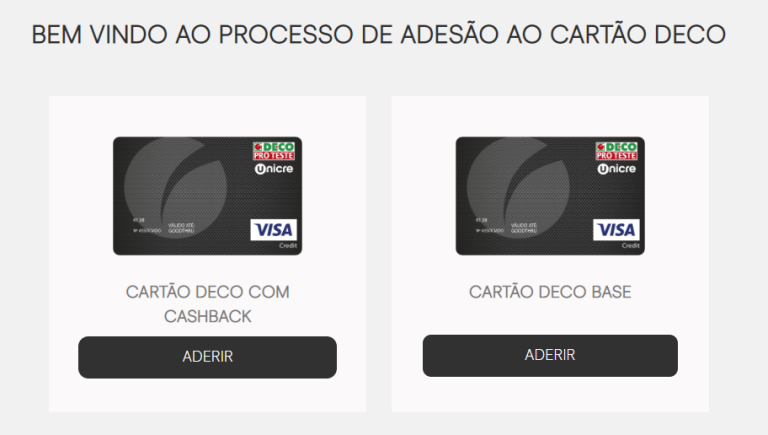 Como solicitar o cartão Deco Proteste